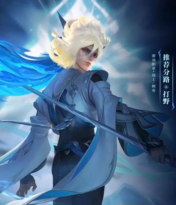 王者荣耀蓝色衣服英雄图标