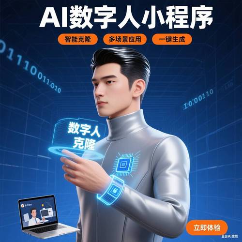 如何制作自己的数字人图标