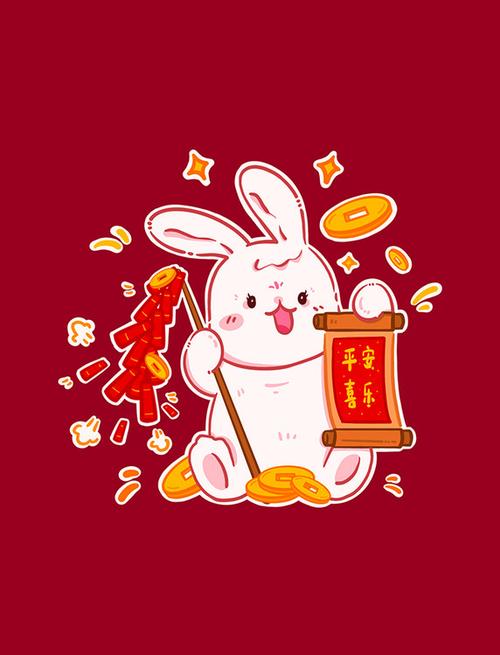 新年快乐表情图标