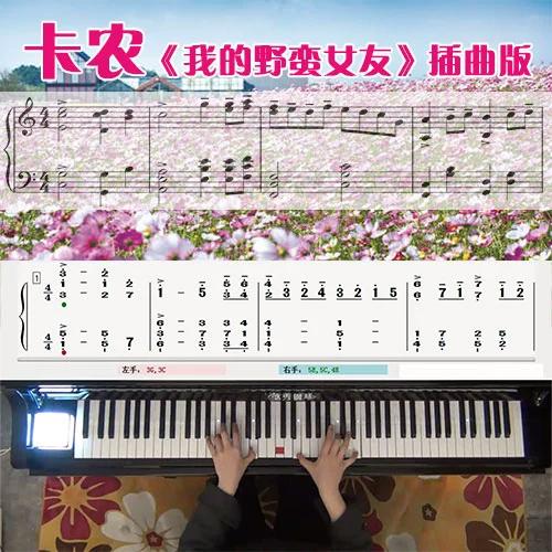 卡农钢琴曲谱图标