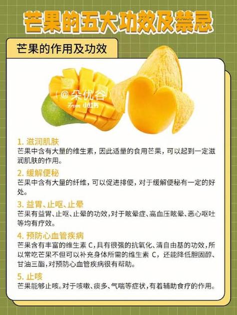 芒果的好处有哪些图标