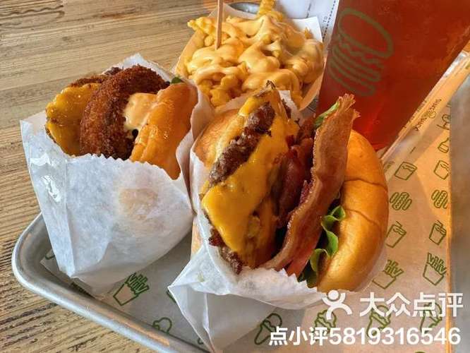 shakeshack蘑菇汉堡截图
