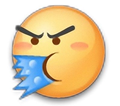 吐泡泡emoji表情符号