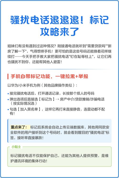 如何消除骚扰电话标记图标