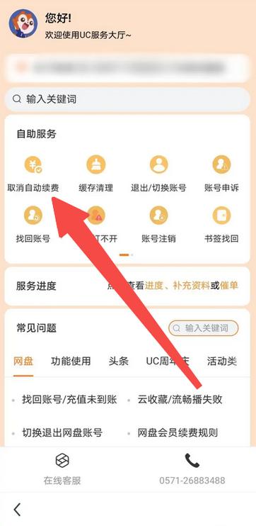 UC解除自动续费图标