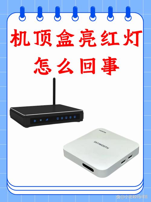 户户通机顶盒绿灯一直闪截图