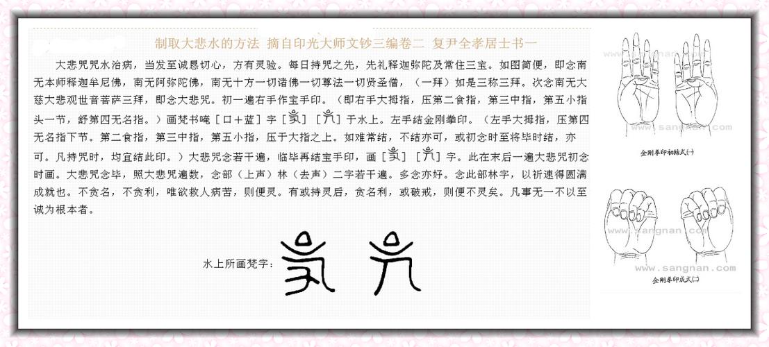 大悲咒的能量层级图标