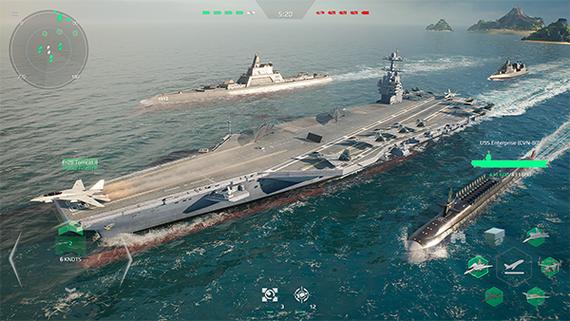 现代战舰无限金币无限金条最新版本图标