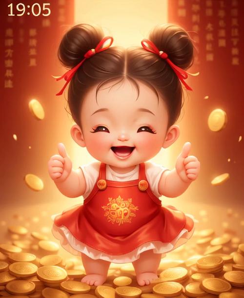 招财宝宝图标