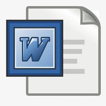 office文件图标是白色图标