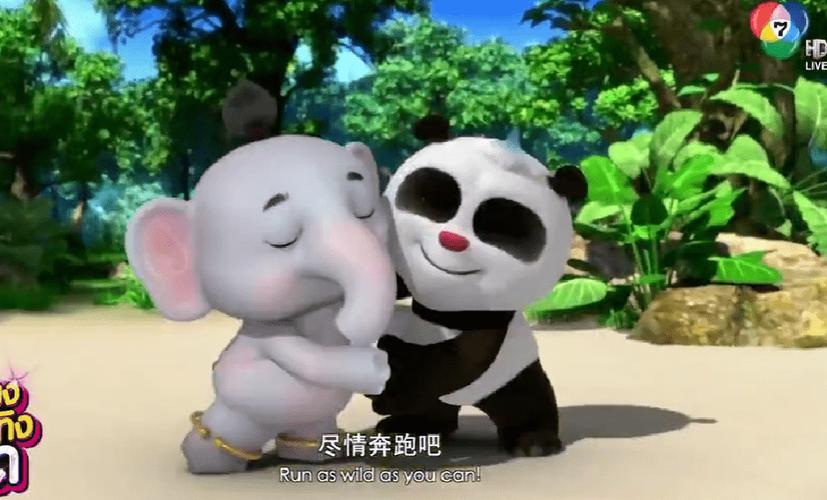 泰国熊猫广告图标