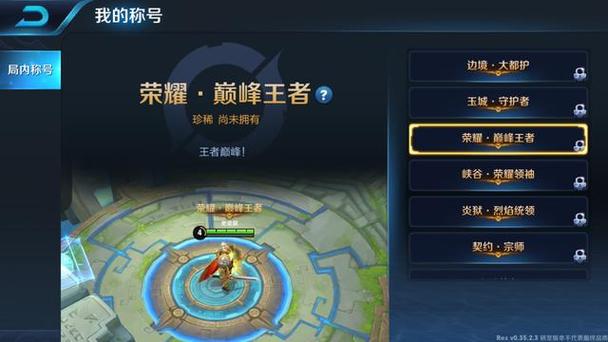 巅峰王者前5000名认证图标