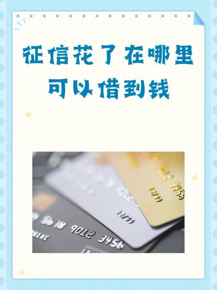 征信黑了哪里可以借到钱100%通过的截图
