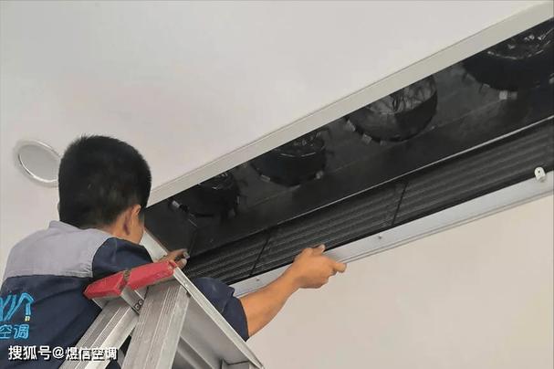 空调清洗步骤图解图标
