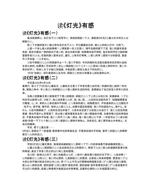 他点亮了霓虹灯读后感