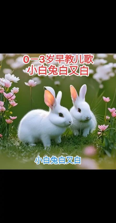 小白兔白又白儿歌图标