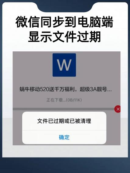 微信文件过期图标