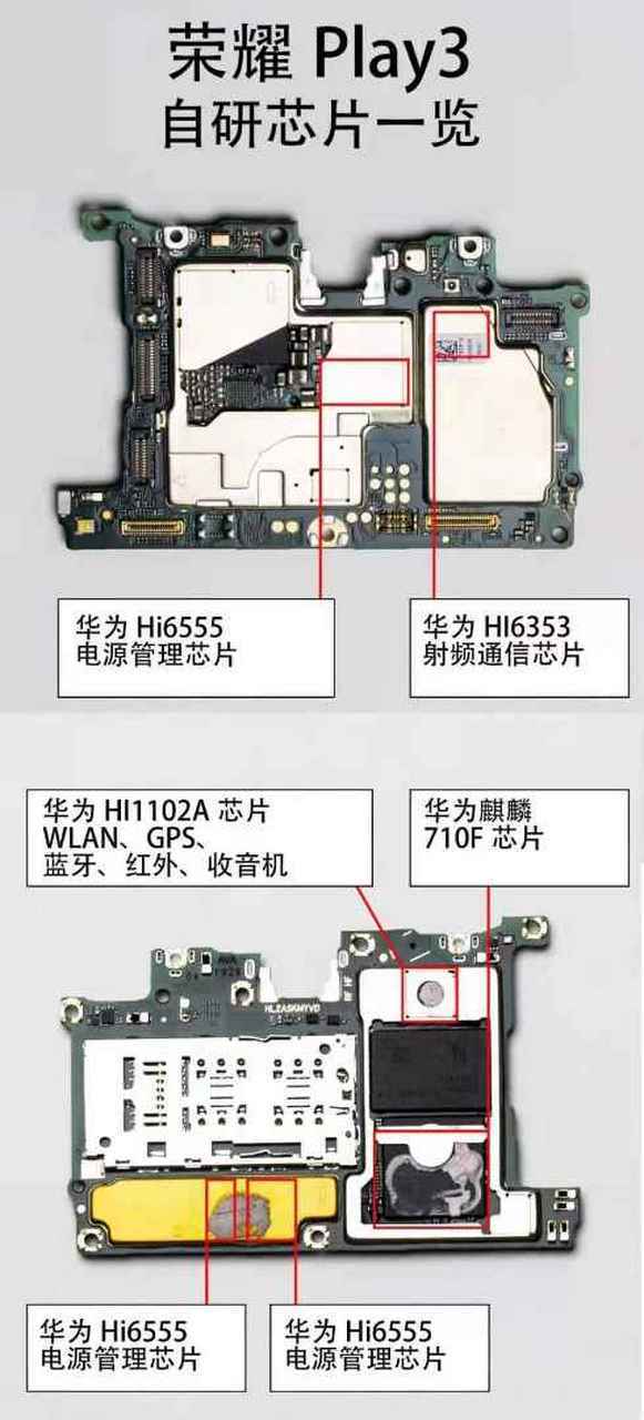 华为荣耀play主板维修教程