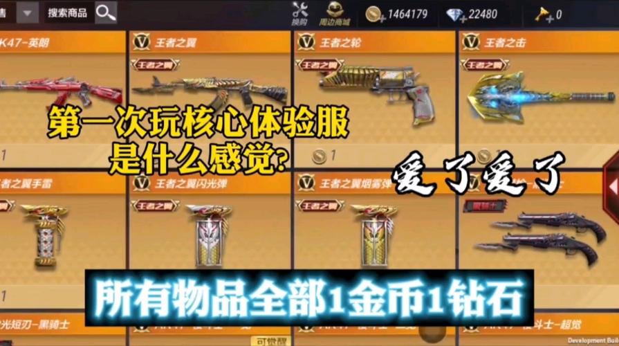 穿越火线核心1钻体验服截图