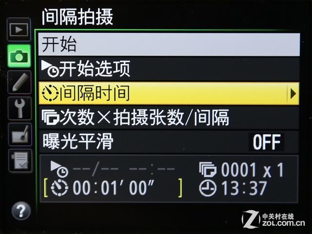 佳能单反相机延时摄影怎么设置?从模图标