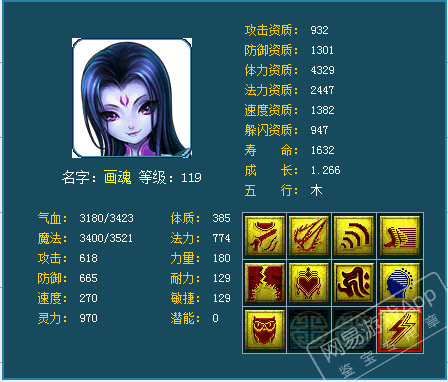 梦幻西游画魂套装效果图标