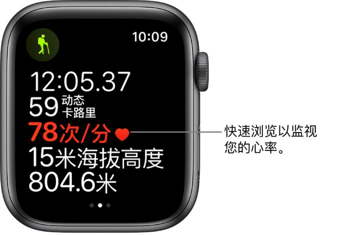 苹果手表心率图怎么看
