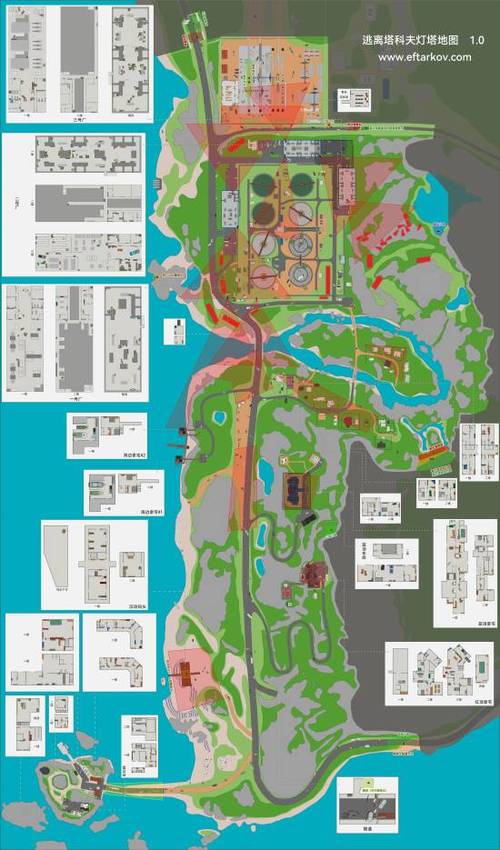 逃离塔科夫全地图攻略图标