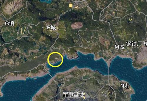 和平精英人少物资肥的打野点截图