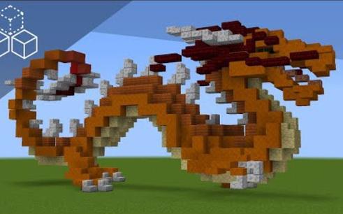 我的世界龙雕塑教程图标