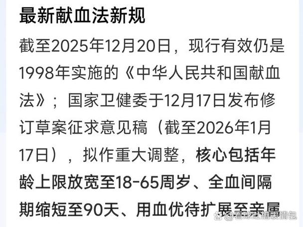 2026年献血新规定图标