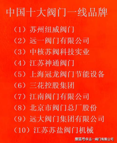 阀门厂家十大品牌