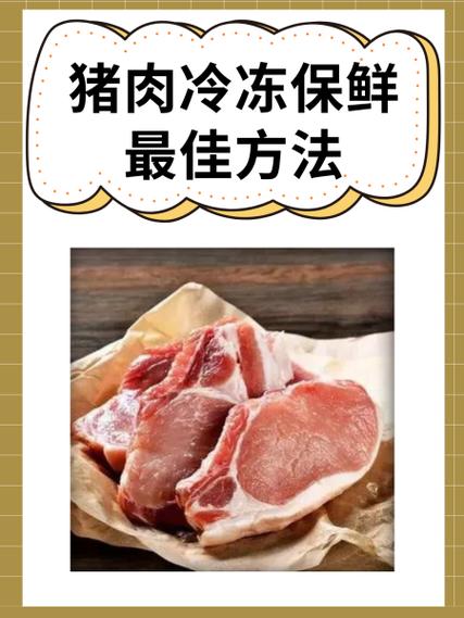 猪肉放冰箱冷冻能放多久图标