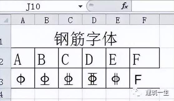 钢筋符号字体图标