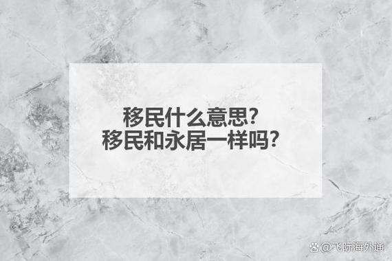 移民是什么意思截图