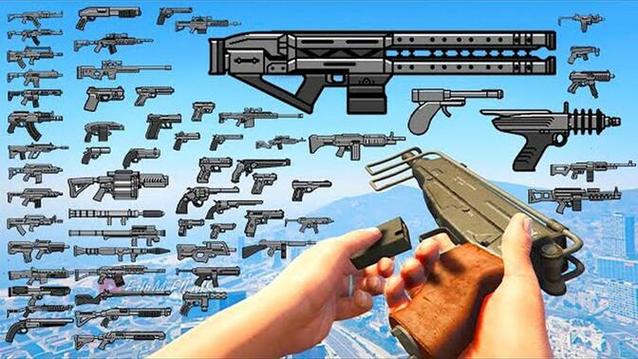 gta5线下所有武器图标