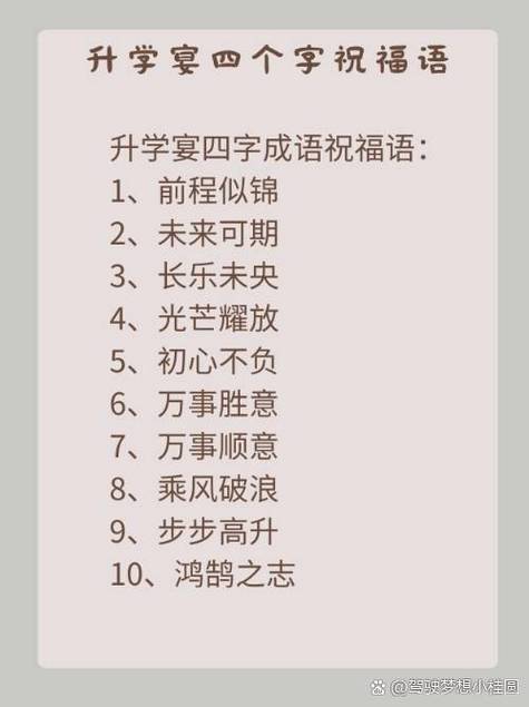 四字成语祝福图标