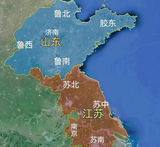 山东江苏地图截图