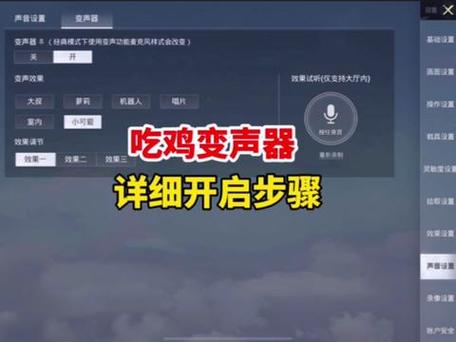 玩游戏时开变声器截图