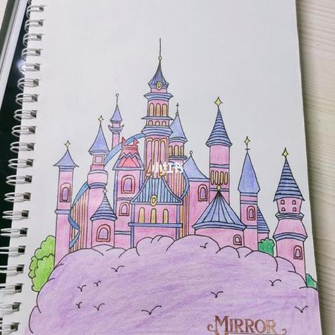 画画作品城堡一等奖图标