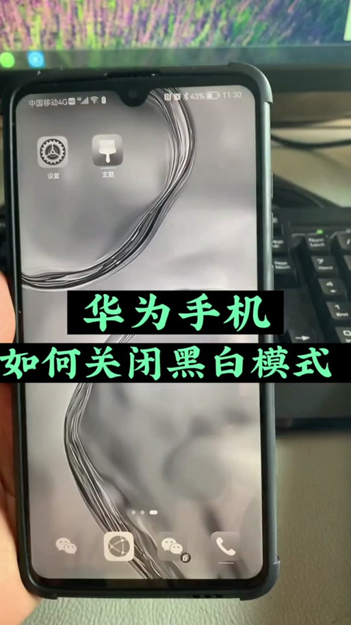 快手变黑白了怎么调回来截图