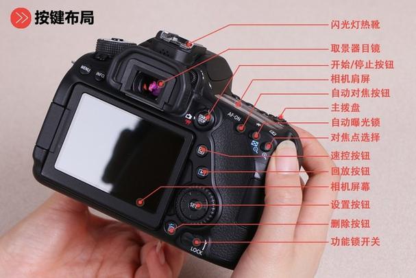 佳能80d入门手册详细步骤图标