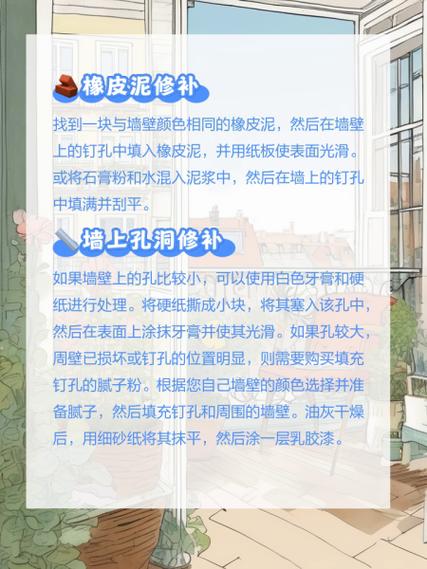 墙上孔洞怎么修补图标