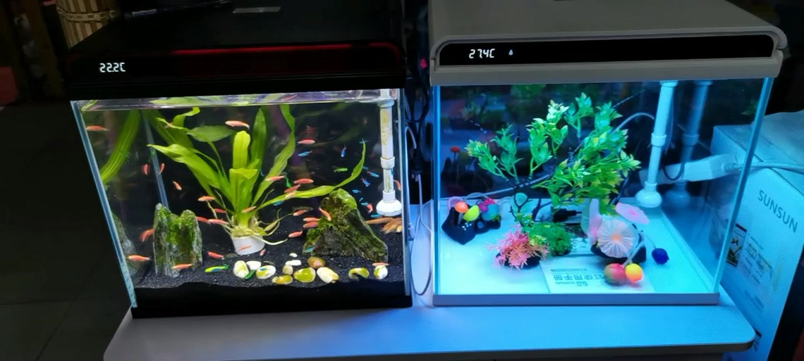 森森水族箱显示屏设置截图