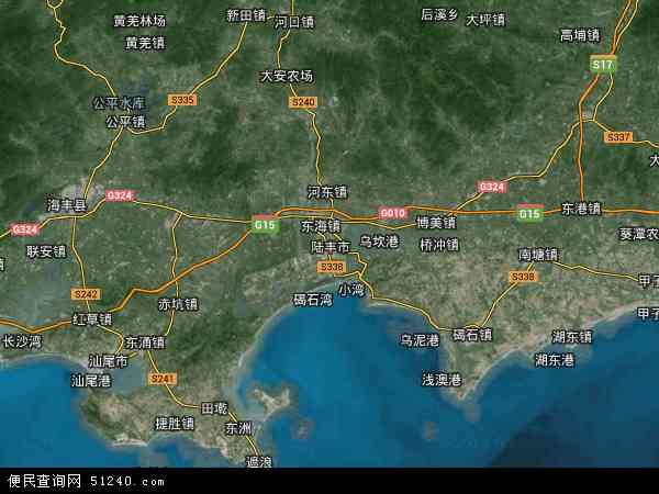 陆丰市卫星地图高清版图标