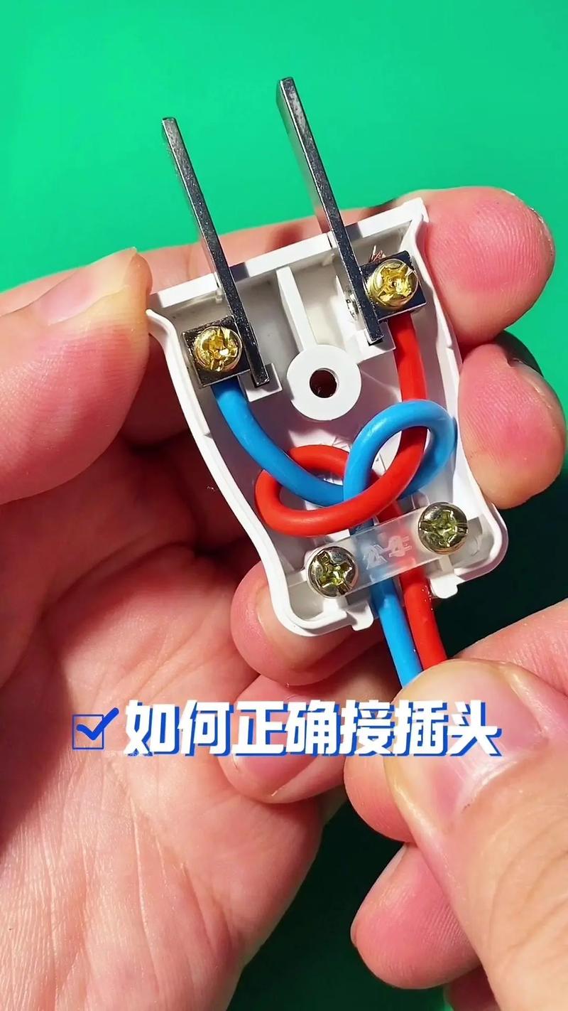 三项插头怎么接两根线视频图标