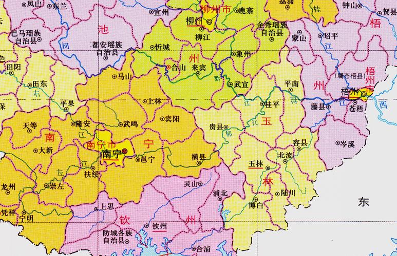玉林市各区县有哪些图标