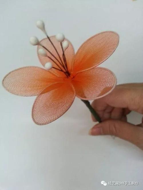 手工丝网花教程图标