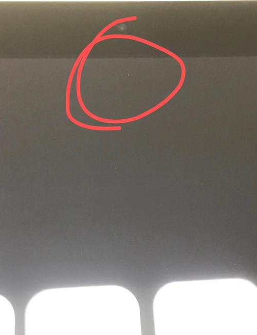 ipadpro轻微按压屏幕有白斑截图