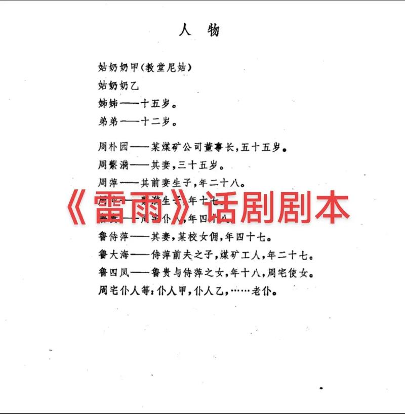 《雷雨》剧情简介图标