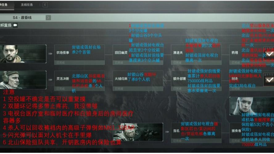 暗区突围任务奖励表图标